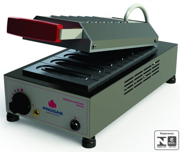 MÁQUINA DE CREPE SUÍÇO ELÉTRICA PRK-06 E STYLE PROGÁS - CERTOMAQ MÁQUINA DE CREPE SUÍÇO ELÉTRICA PRK-06 E STYLE PROGÁS - CERTOMAQ